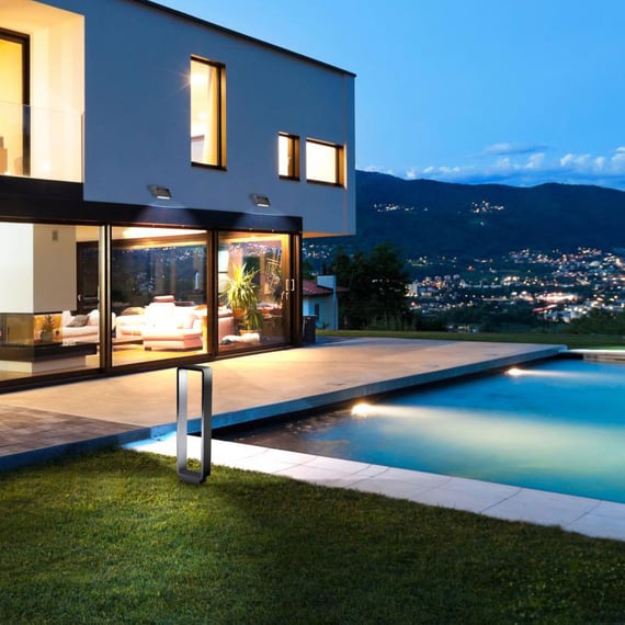 Ailati Lights by Zafferano Stola lampada a bitta, LED grigio scuro ...