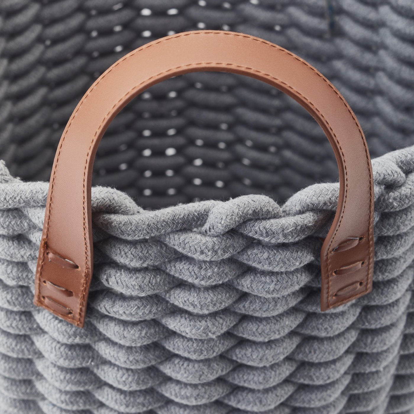 aquanova RUDON Panier à linge gris - RUDLAS-92 | REUTER