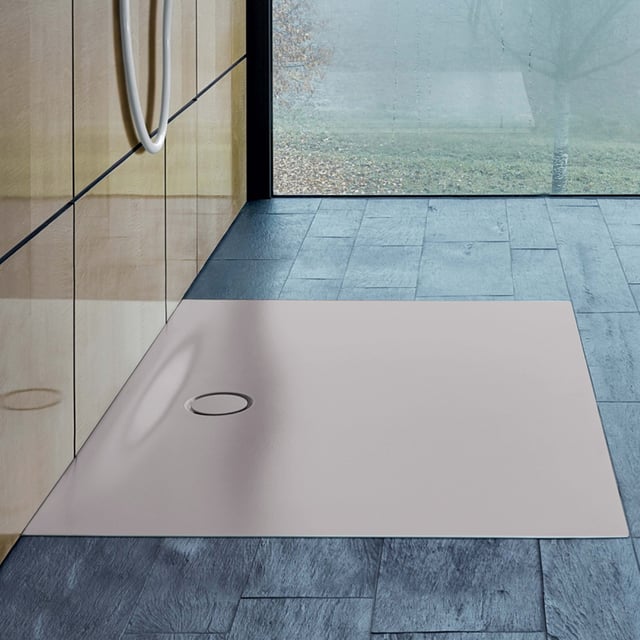 Bette Floor Side piatto doccia rettangolare con supporto, con ...