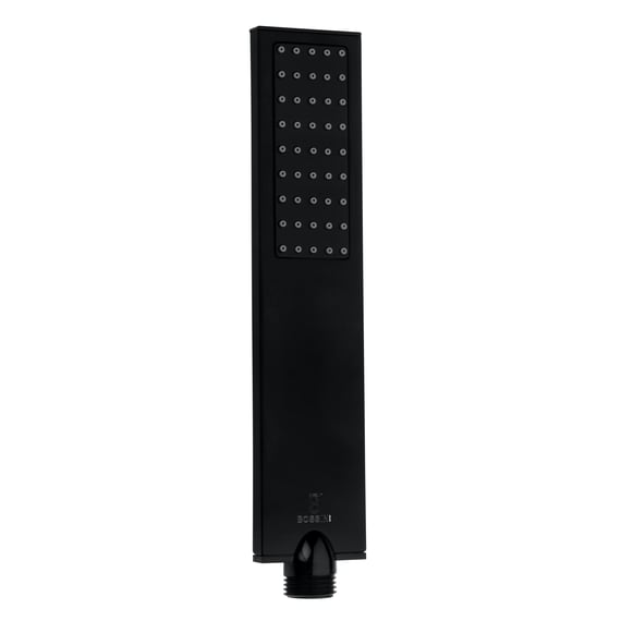 Bossini Black Brausegarnitur, 1 Strahlart schwarz matt ...