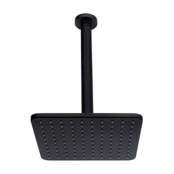 Bossini Black Kopfbrause-Set, 1 Strahlart schwarz matt ...