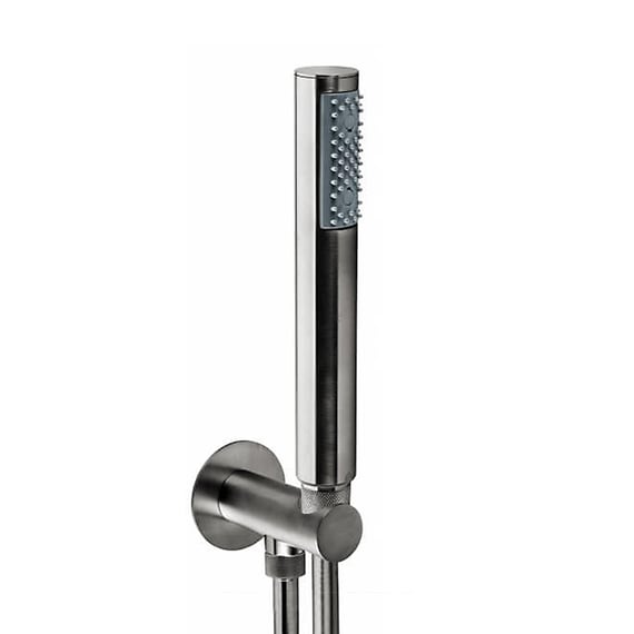 Bossini Inox Set de douche, 1 jet acier inoxydable brossé ...
