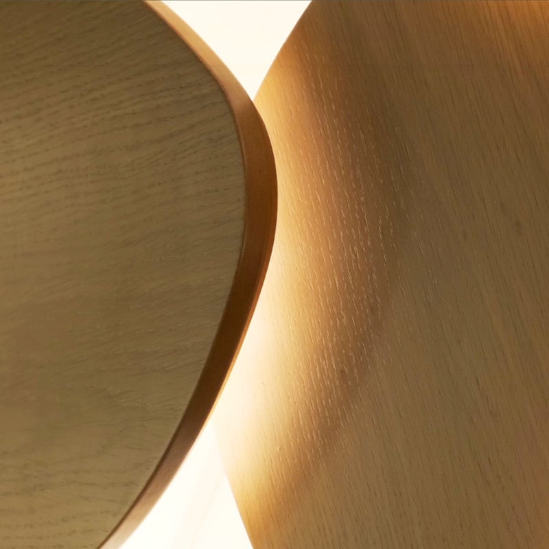 bover Tria Set 8 Applique murale, LED intensité lumineuse variable ...
