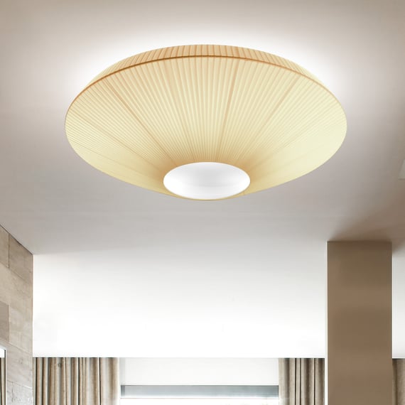 bover Siam lampada a soffitto dimmerabile, crema - 0132005/P687C | REUTER