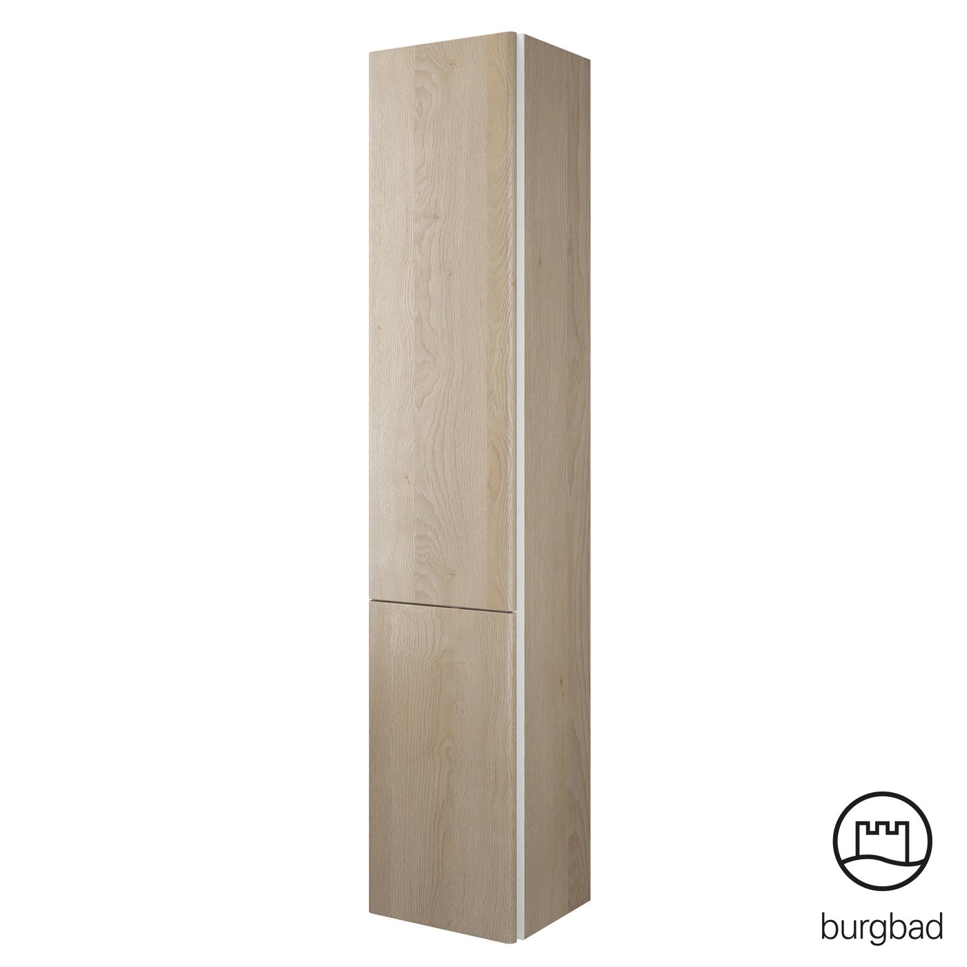 Burgbad Iveo Colonne, 2 portes aspect chêne cachemire - HSIE035LF2747 ...