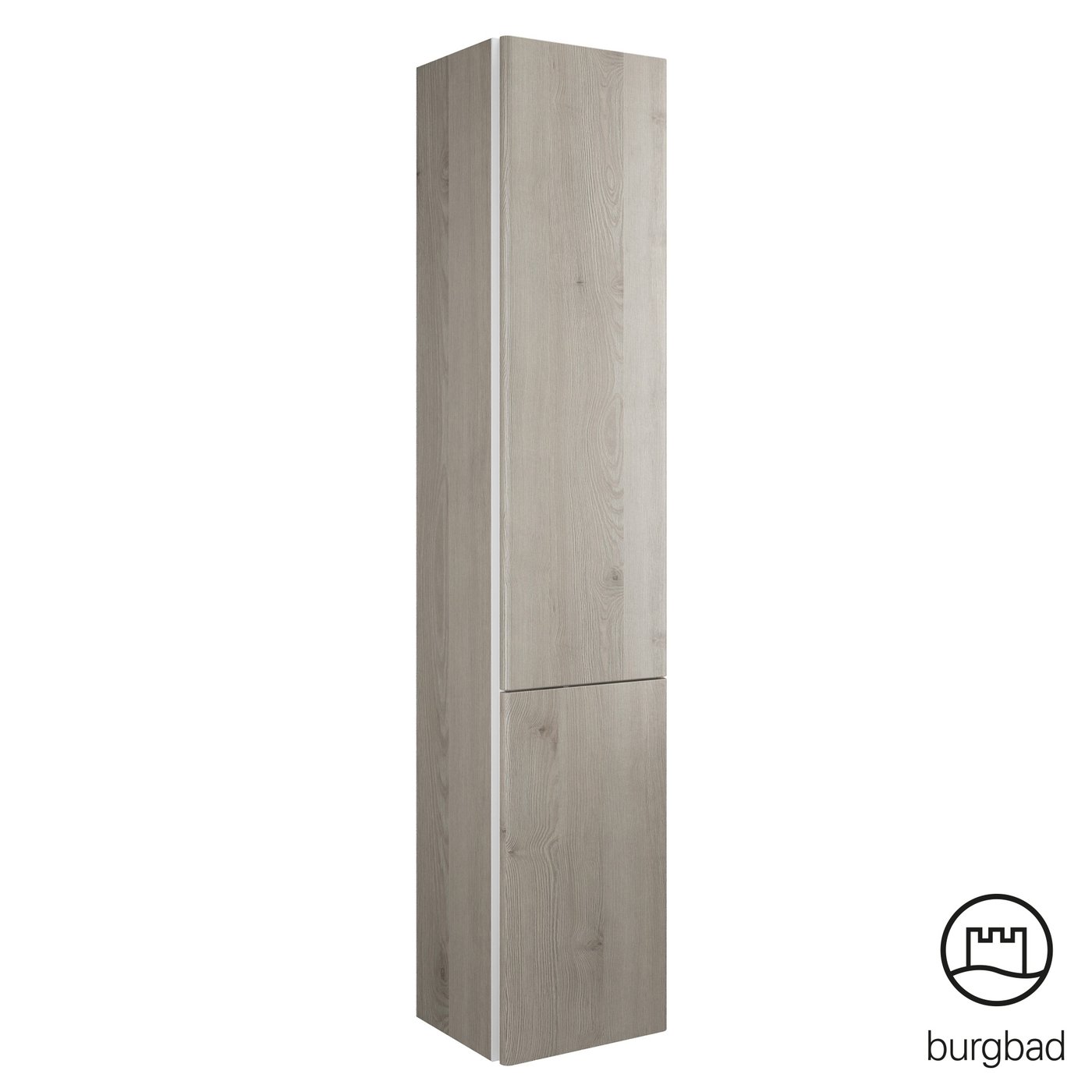 Burgbad Iveo Colonne, 2 portes aspect chêne flanelle - HSIE035RF2834 ...