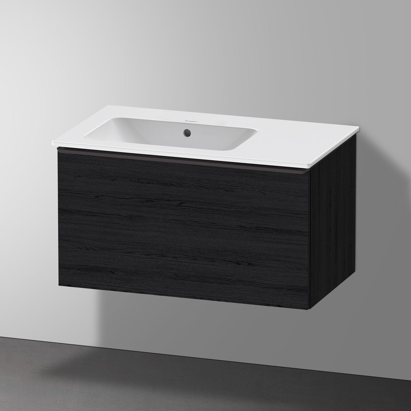 Duravit D-Neo Schrank mit Me by Starck Waschtisch, 1 Auszug eiche ...