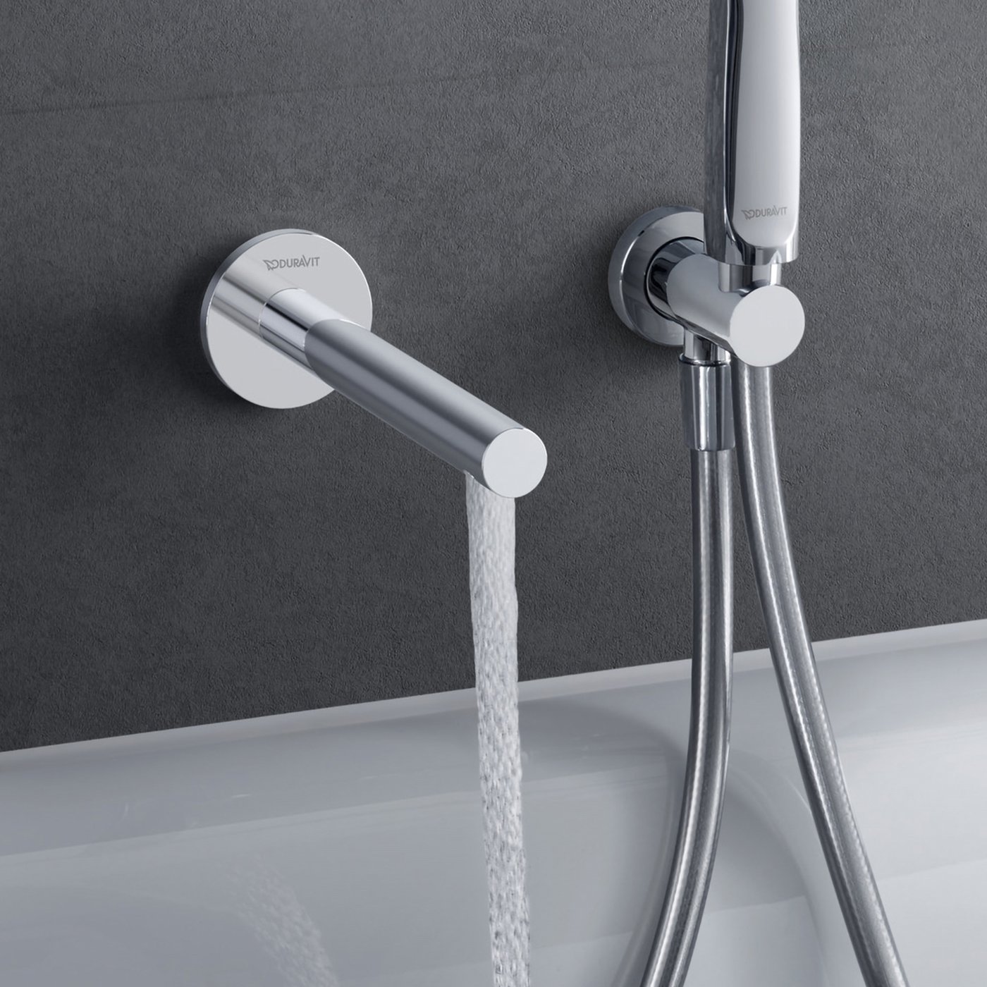 Duravit Circle wylewka wannowa kolor: chrom - CE5240010010 | REUTER