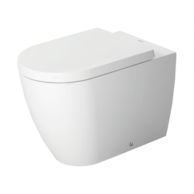 Duravit ME by Starck WC au sol, carénage jusqu’au mur avec DuraShield ...