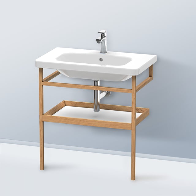 Duravit DuraStyle Support de lavabo avec tablette, avec porte ...