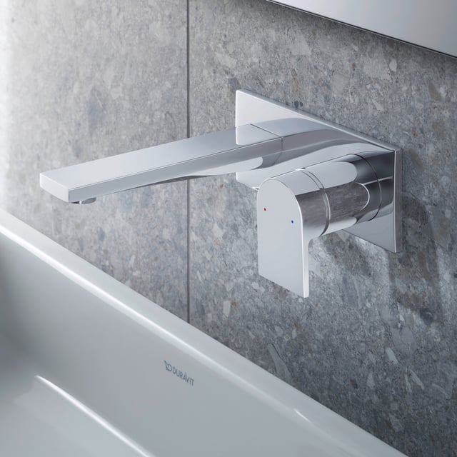 Duravit Tulum rubinetto lavabo a parete cromo - TU1070004010 | REUTER