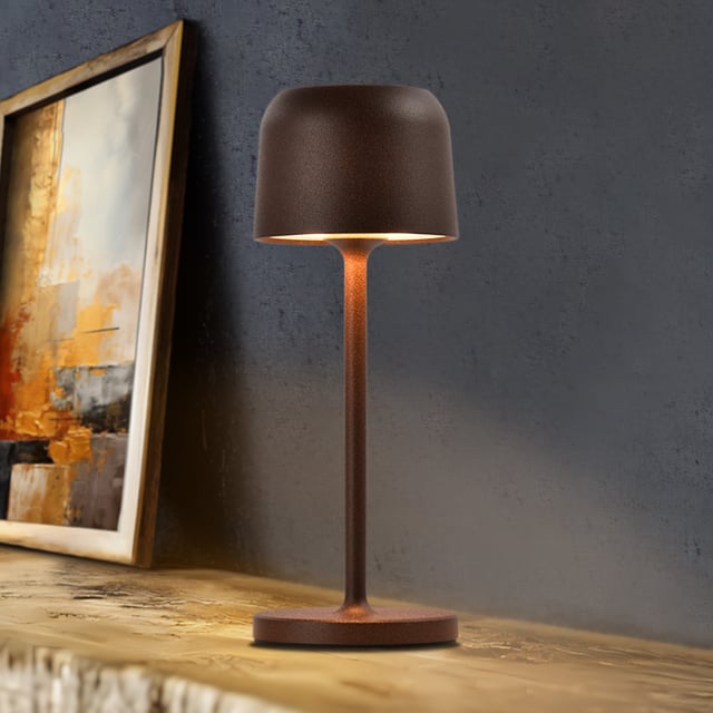 Ecolumeo IKHOWE Lampe de table sans fil, LED intensité lumineuse ...