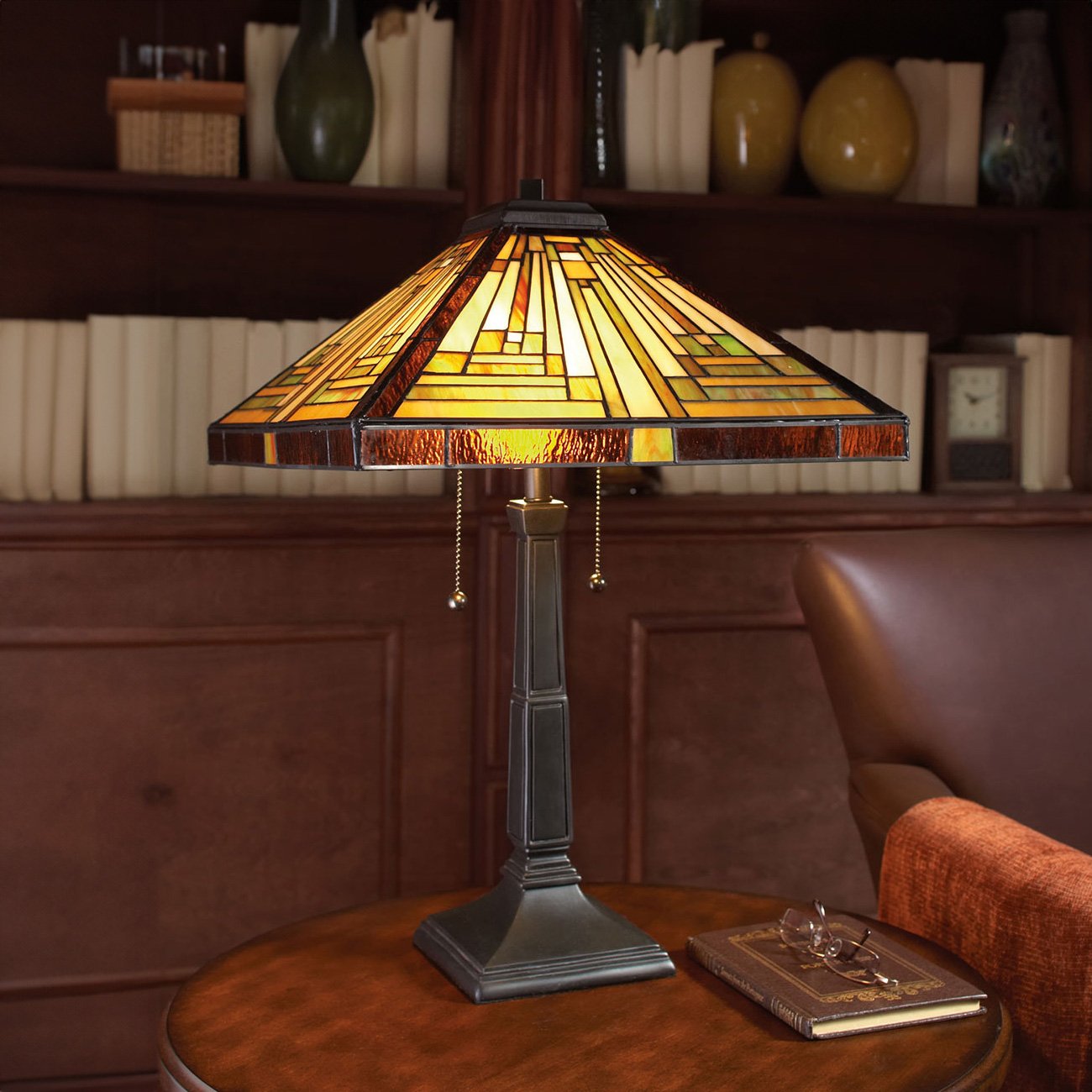 Elstead Lighting Stephen Lampe de table, E27 multicolore - QZ-STEPHEN ...