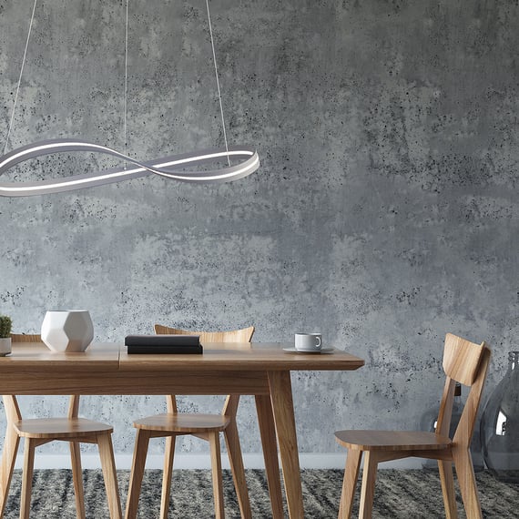 Escale Infinity Suspension, LED intensité lumineuse variable, aluminium ...