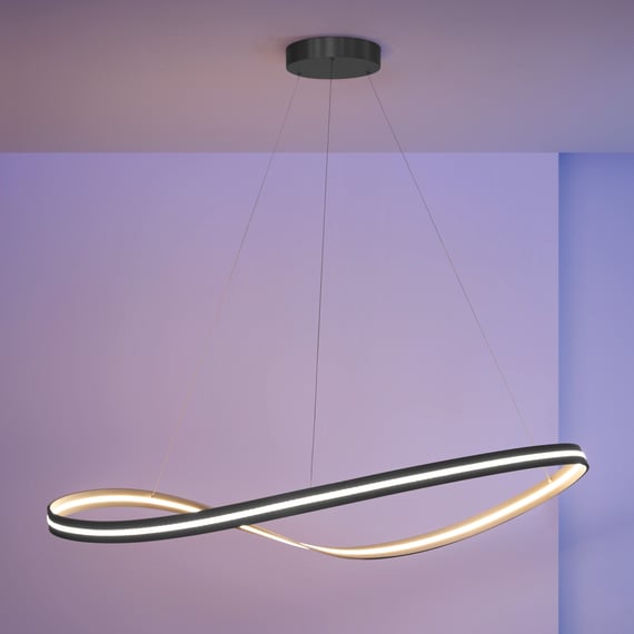 Escale Infinity Suspension, LED intensité lumineuse variable ...