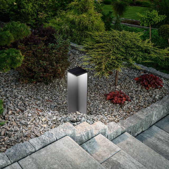 FABAS LUCE Fold Solar lampada a bitta, LED grigio scuro - 6538-10-299 ...