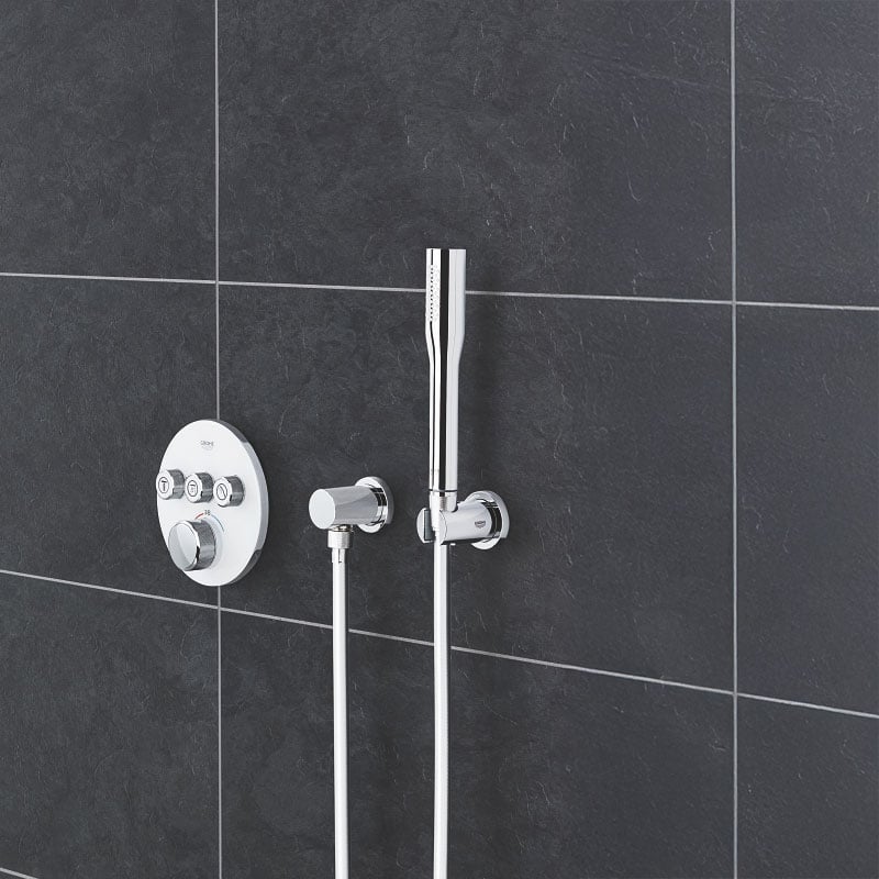 Grohe Euphoria Cosmo Douchette, 1 jet avec EcoJoy, chrome - 27400000 ...