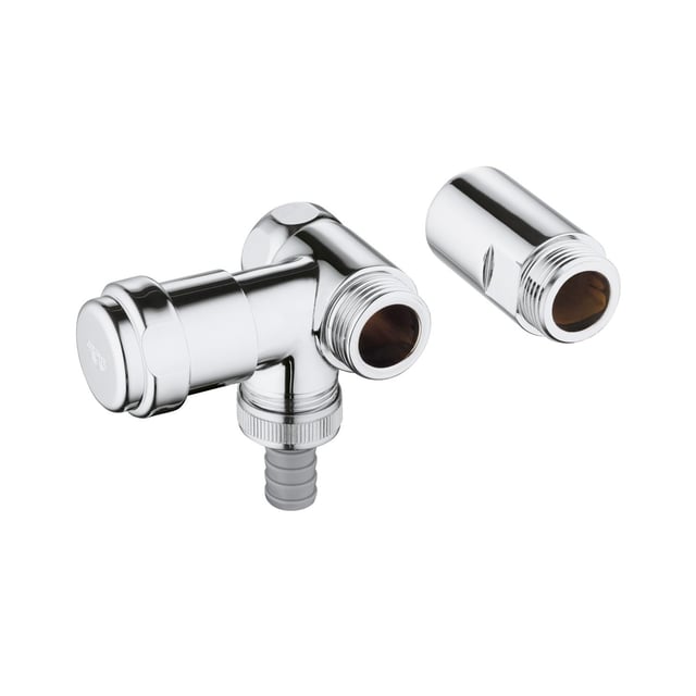 Grohe Eggemann Robinet de service, 3/4" x 3/4" chrome - 41040000 | REUTER