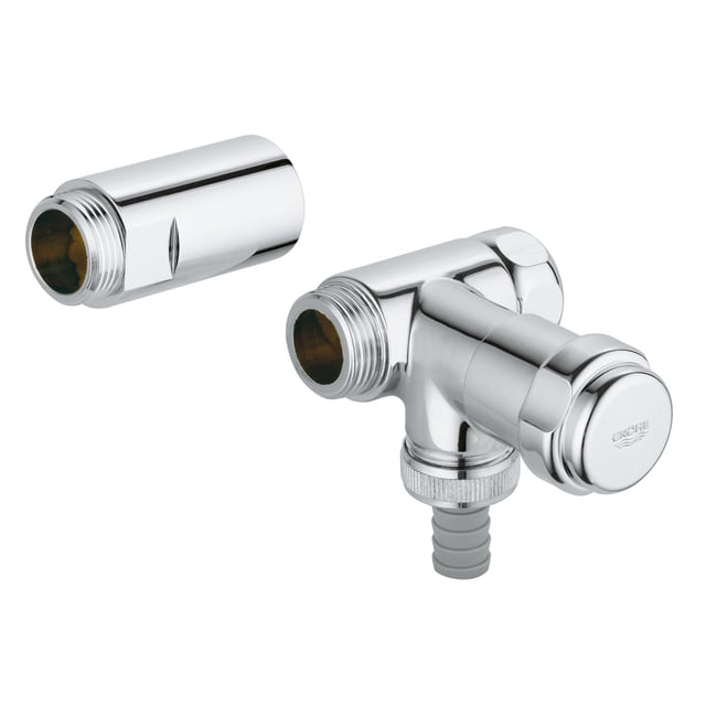 Grohe Eggemann Robinet de service, 3/4" x 3/4" chrome - 41043000 | REUTER