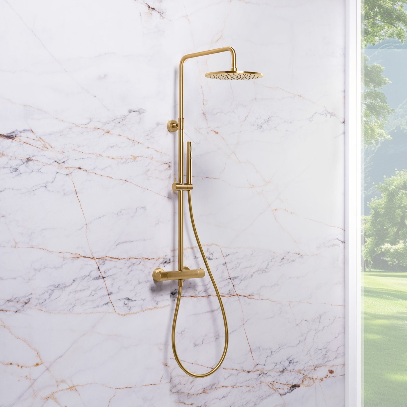 Fortis Spa GOLD 250 XL Colonne de douche avec mitigeur thermostatique ...