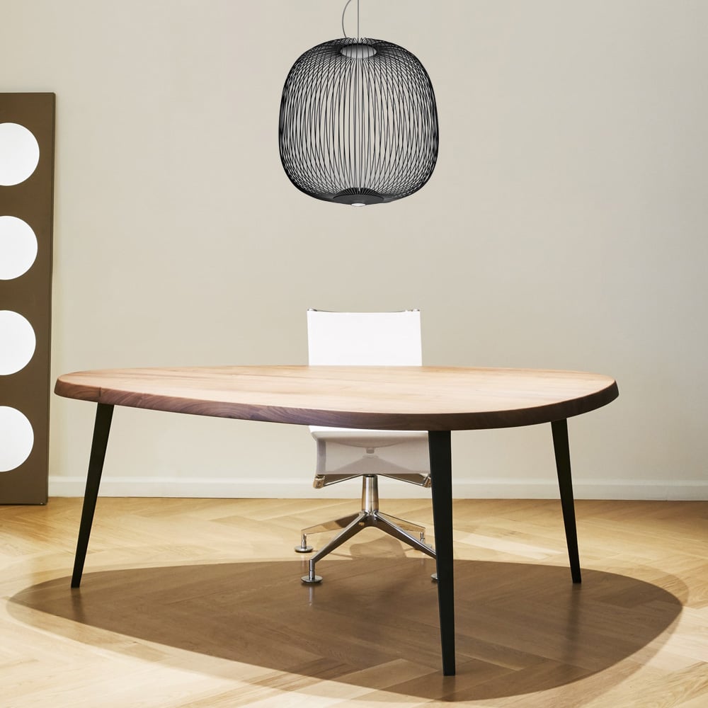 Foscarini Spokes 2 Suspension LED noir - FN2640272_20 | REUTER