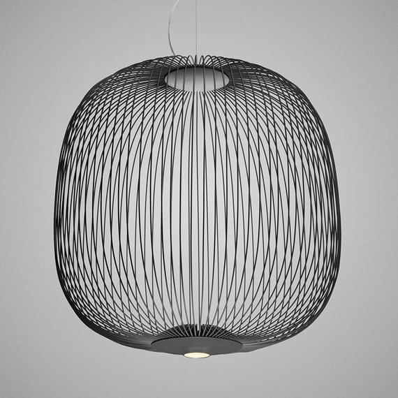 Foscarini Spokes 2 Suspension, LED graphite - FN2640272_22 | REUTER