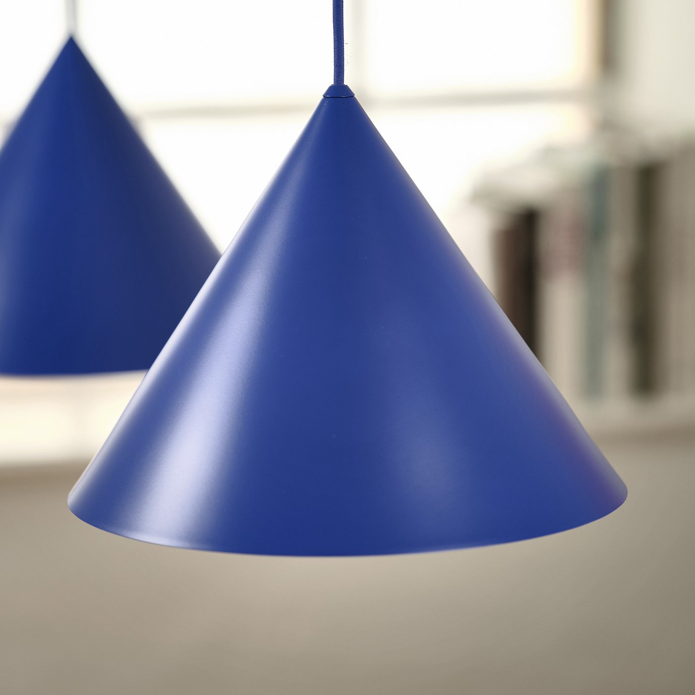 Frandsen Benjamin Suspension E27 intensité lumineuse variable, bleu ...