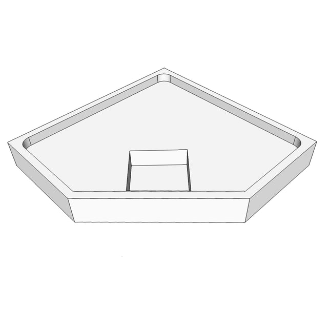 Schröder shower tray support for Adria F - SD 93080 | REUTER