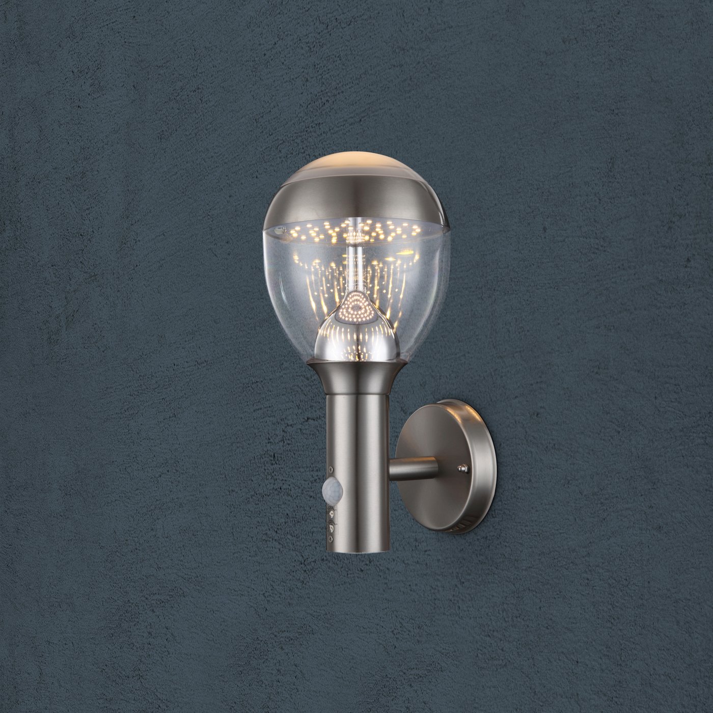 Globo Lighting Callisto Applique murale, LED transparent/satiné ...