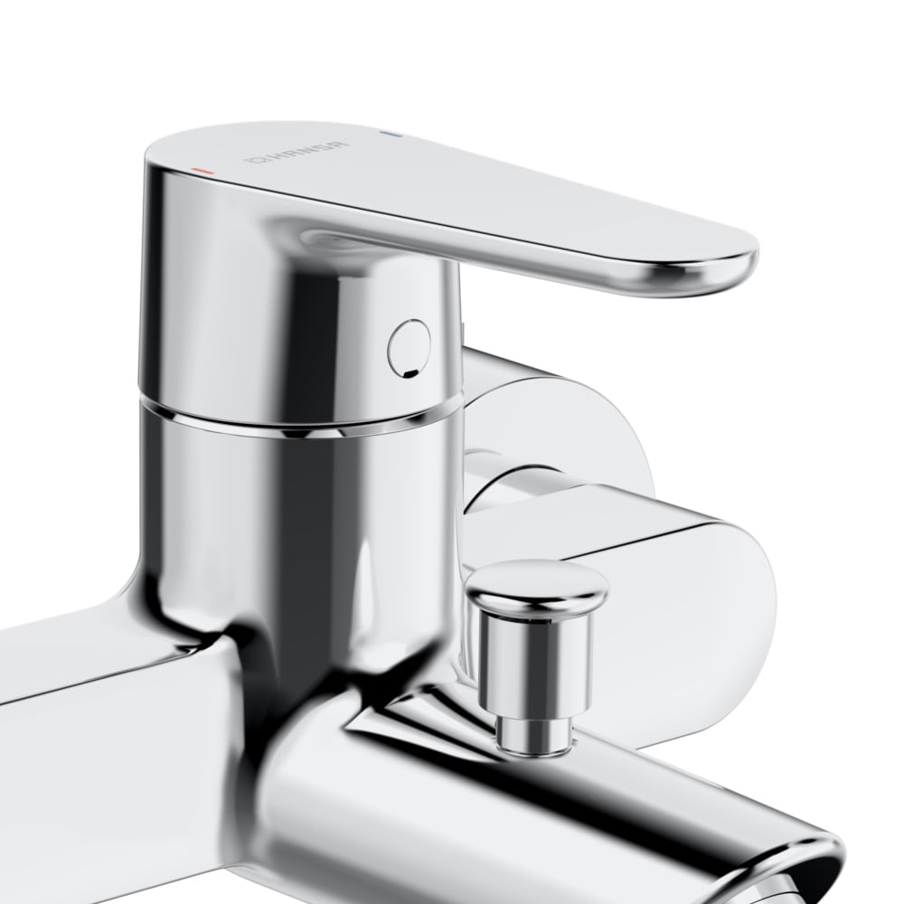 Hansa Vantis Mitigeur monocommande de baignoire chrome - 52442263 | REUTER