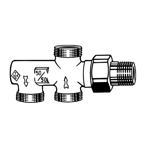 Heimeier valves and thermostatic heads at REUTER