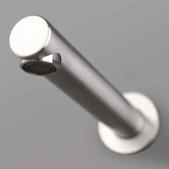 Herzbach Design iX wall spout projection: 240 mm - 17.142000.2.09 | REUTER