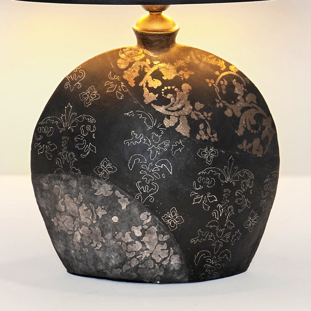 HOLLÄNDER Mary Oval Klein Lampe à poser noir/or - 432 K 1219 | REUTER
