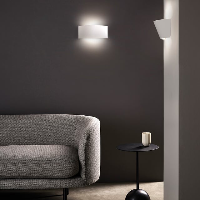 astro Parallel lampada a parete, E27 dimmerabile, bianco - 1438001 | REUTER