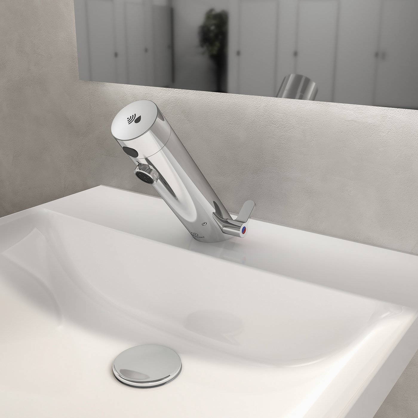 Ideal Standard Sensorflow Mitigeur de lavabo à déclenchement sans ...