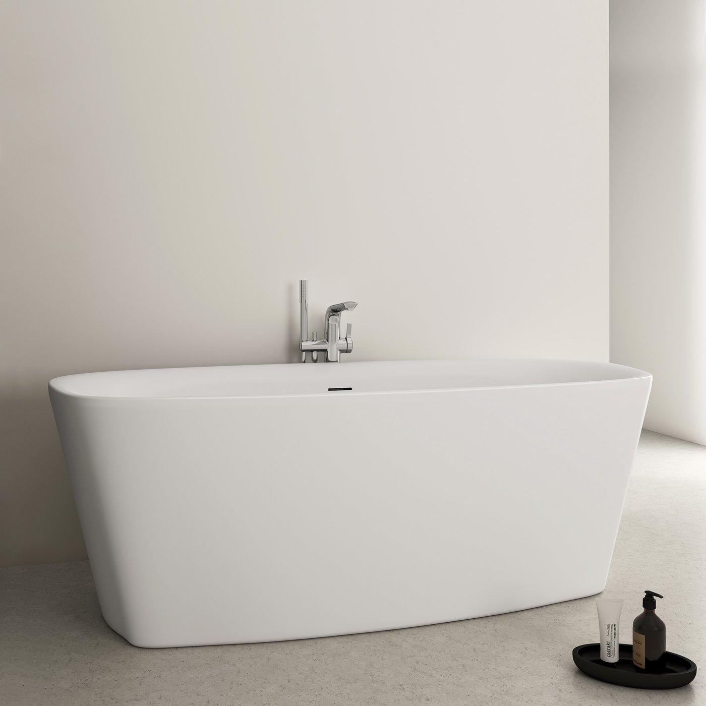 Ideal Standard Dea Baignoire en îlot, ovale blanc - E306601 | REUTER