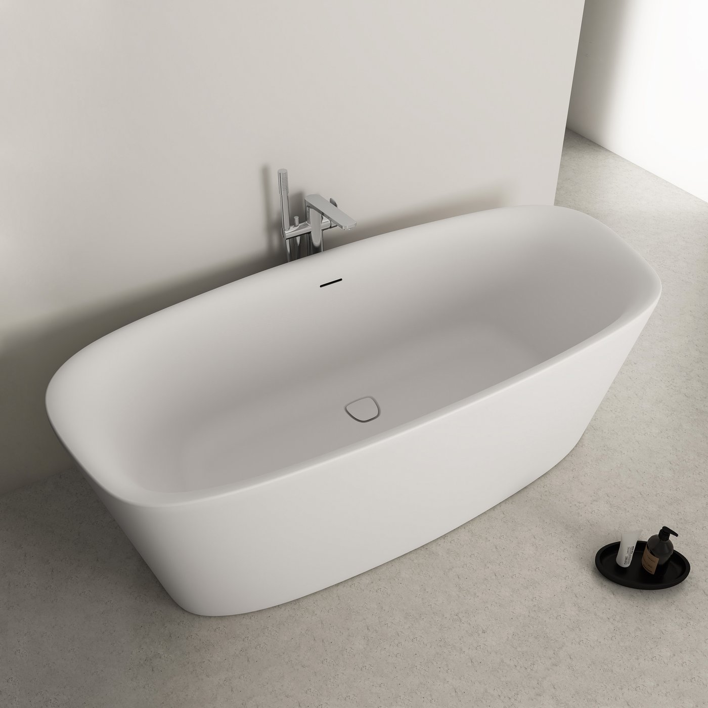 Ideal Standard Dea Baignoire en îlot, ovale blanc mat - K8721V1 | REUTER