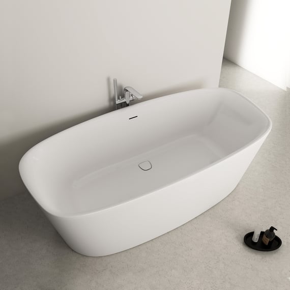 Ideal Standard Dea Baignoire en îlot, ovale blanc - E306801 | REUTER