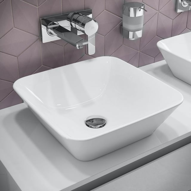 Ideal Standard Connect Air lavabo da appoggio con Ideal Plus, bianco ...