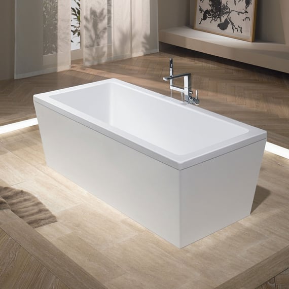 Freistehende Badewanne Eckig