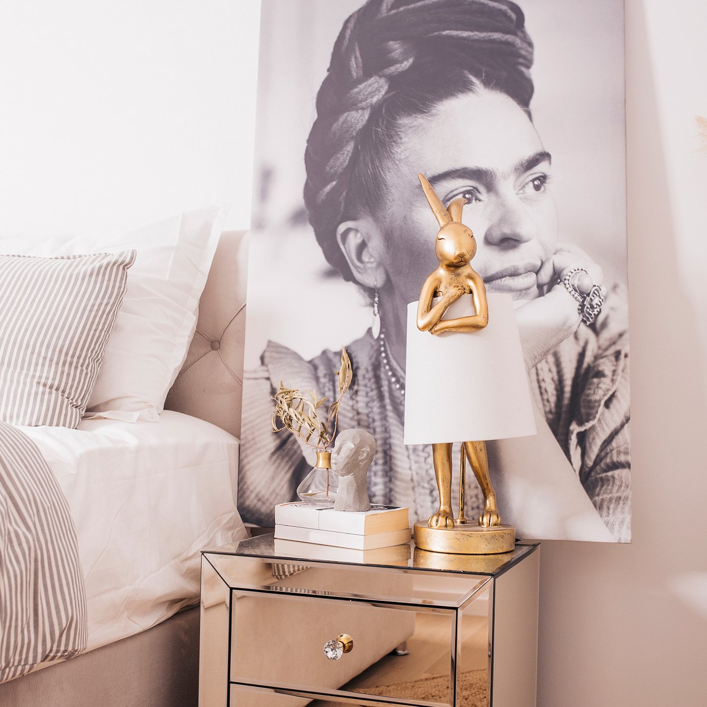 KARE Design Animal Rabbit Lampe de table, E27 blanc - 61598 | REUTER