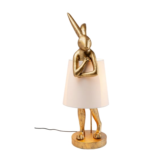 KARE Design Animal Rabbit Tischleuchte, E14 weiß - 52523 | REUTER