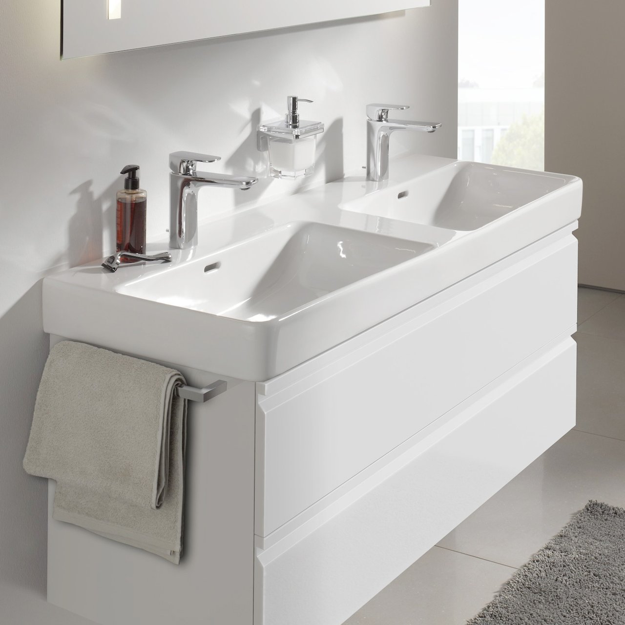 Double vasque de salle de bains – Grandes marques et qualité haut de ...