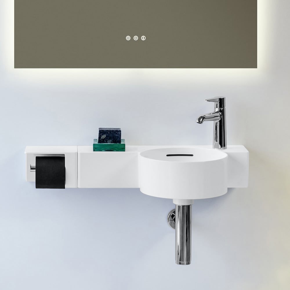 LAUFEN VAL Lave-mains blanc mat - H8152847571061 | REUTER