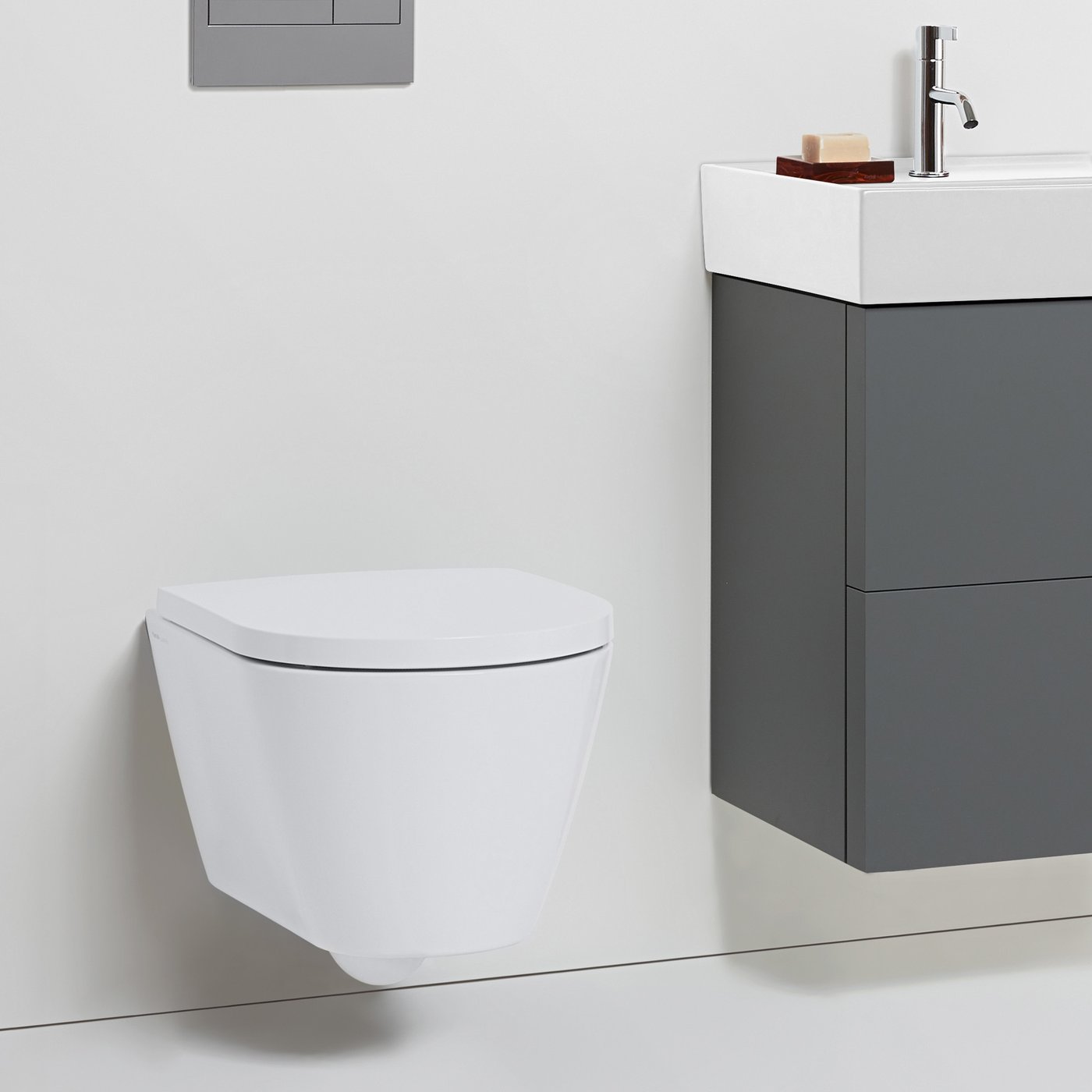 Kartell LAUFEN miska WC wisząca kolor: biały mat - H8203377570001 | REUTER
