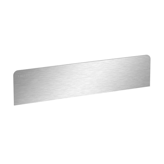 LAUFEN NIA Cache design pour évacuation murale acier inoxydable brossé ...