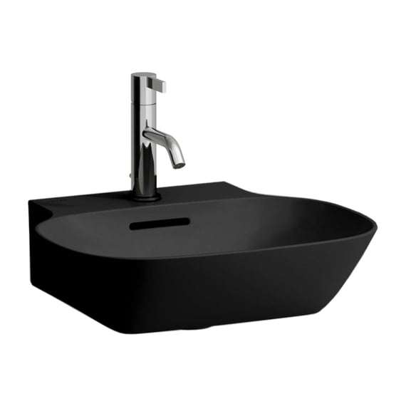 LAUFEN INO Lave-mains noir mat - H8153017161041 | REUTER