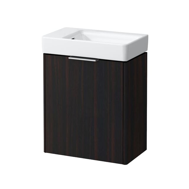 LAUFEN Pro S mobile con lavabo integrato, 1 anta olmo scuro, lavabo ...