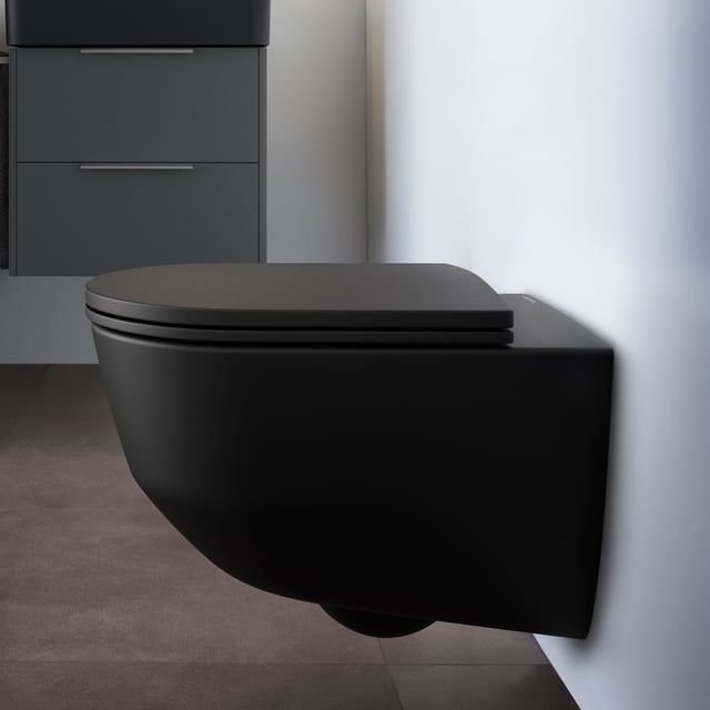 LAUFEN Pro Wand-WC schwarz matt - H8209667160001 | REUTER