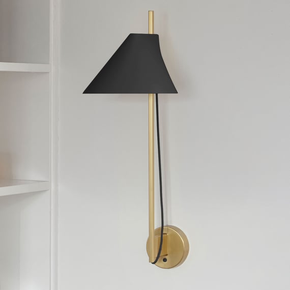 louis poulsen YUH lampada da parete, LED dimmerabile, nero - 5743145531 ...